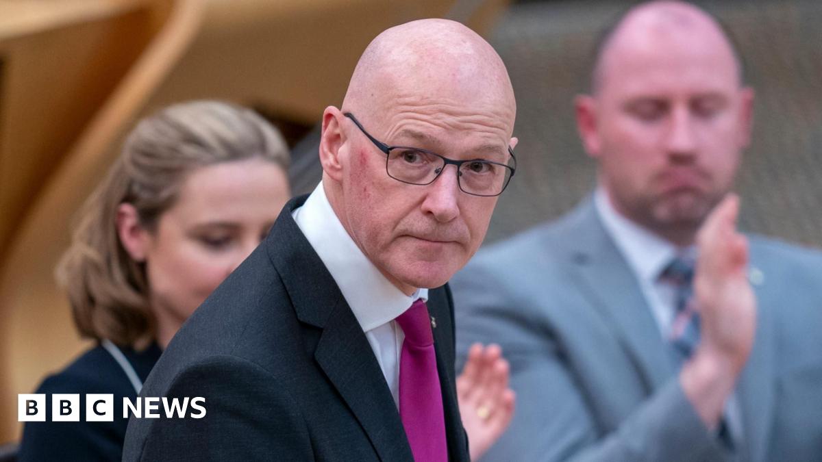 John Swinney wins Holyrood vote to be Scotland's first minister - BBC News