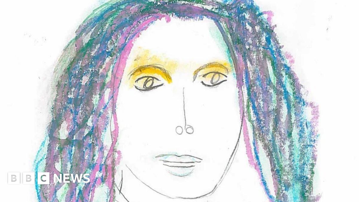 Kate and children show drawing skills by sharing portraits - BBC News