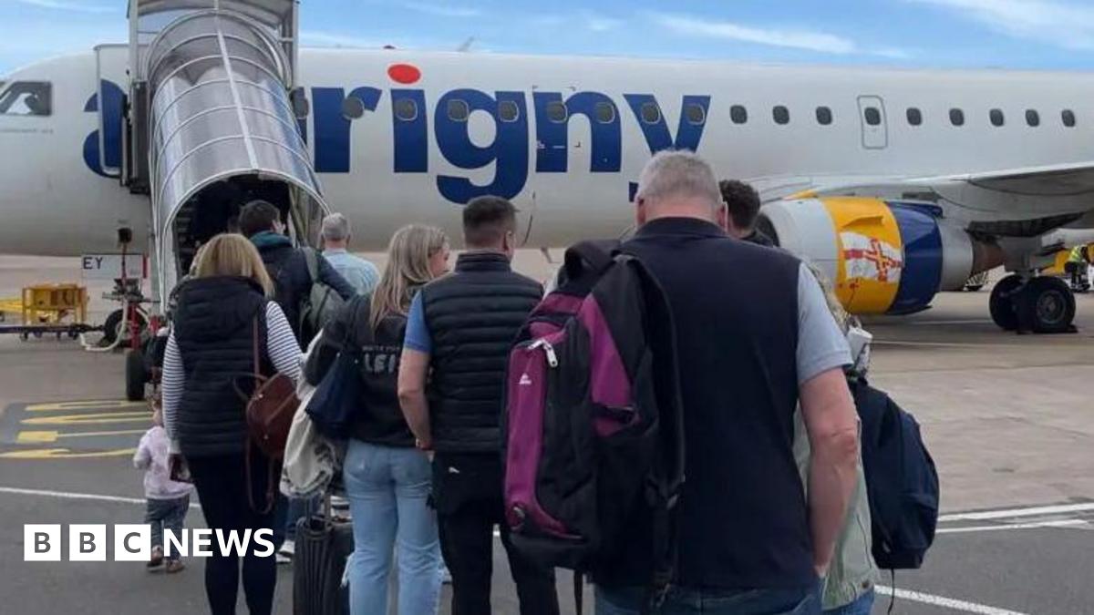 Aurigny to continue Exeter flights next summer - BBC News