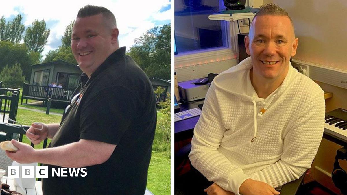 Liverpool dad loses 10 stone after health concerns - BBC News