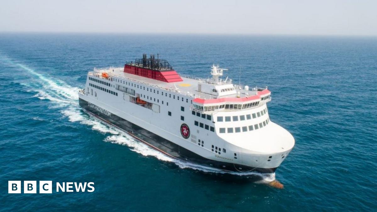 New Manxman ferry's maiden voyage confirmed for next week - BBC News