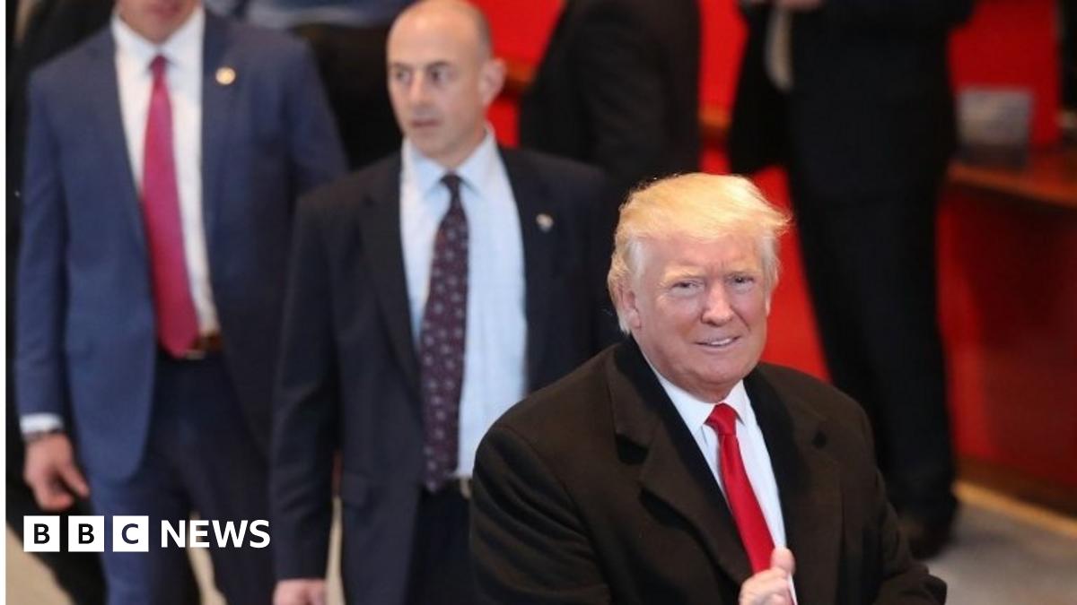 Trump interview: Key points from sit-down with New York Times - BBC News