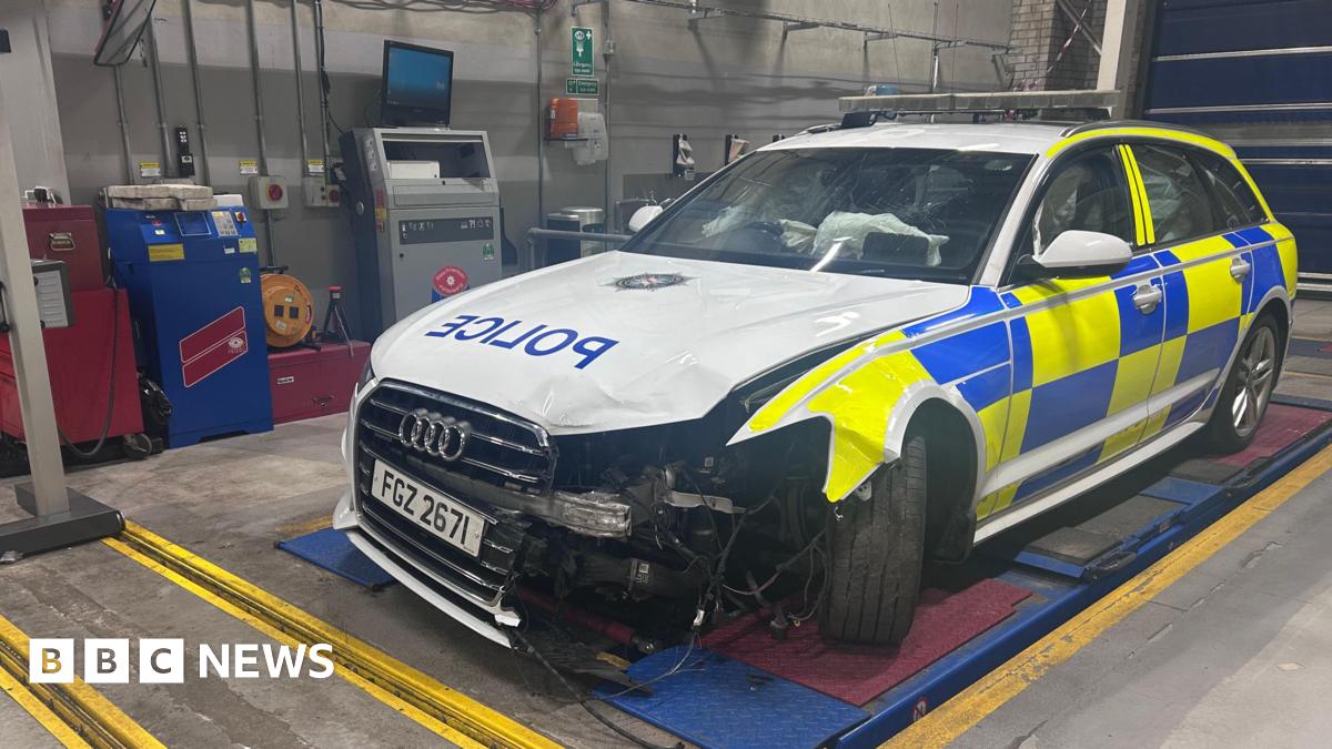 PSNI: Increasing number of police cars stuck in the repair shop, report ...