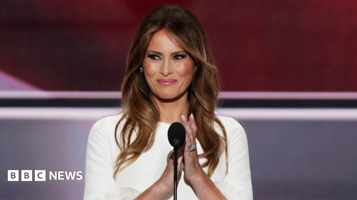 Melania Trump in legal row with English-language school - BBC News