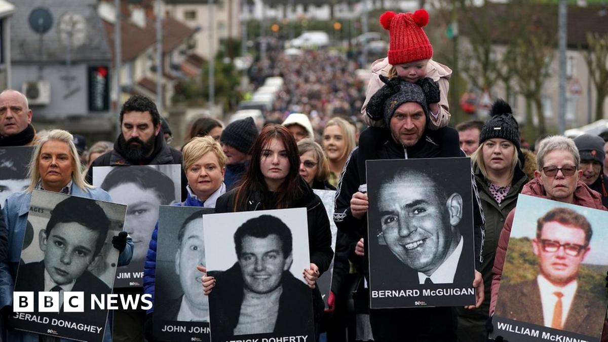 Bloody Sunday victims remembered on 50th anniversary - BBC News