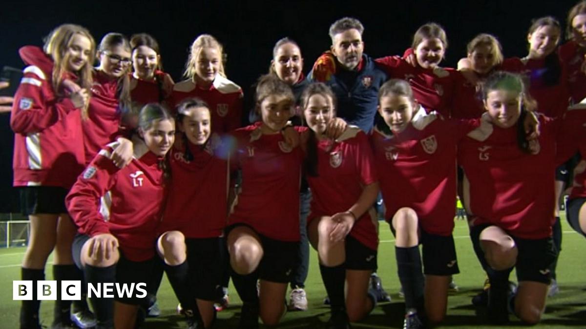 Horncastle Town girls' team changes shorts colour over period concerns ...