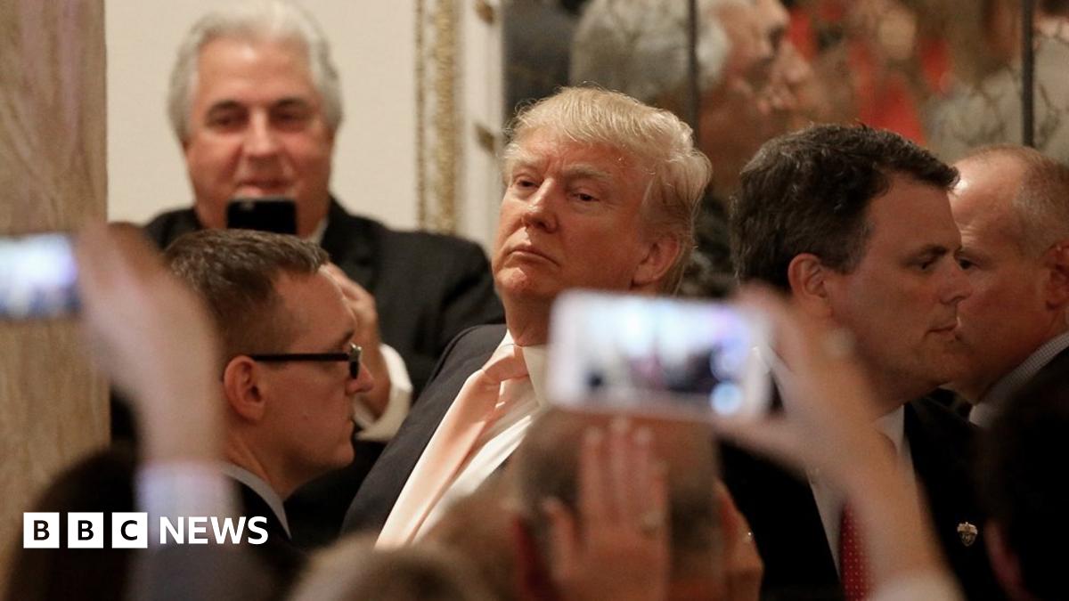 Anonymous Trump 'hack' - we found the same info, using Google - BBC News