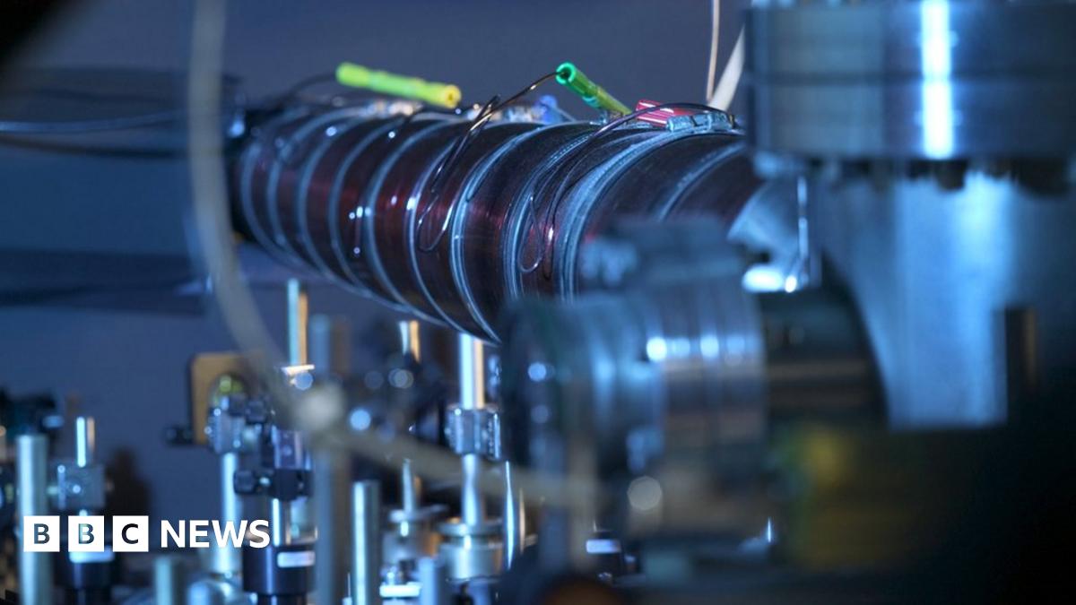 Physicists observe 'negative mass' - BBC News