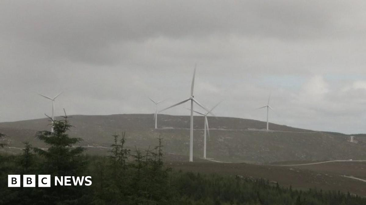 Galway wind farm to aid Irish climate targets - BBC News