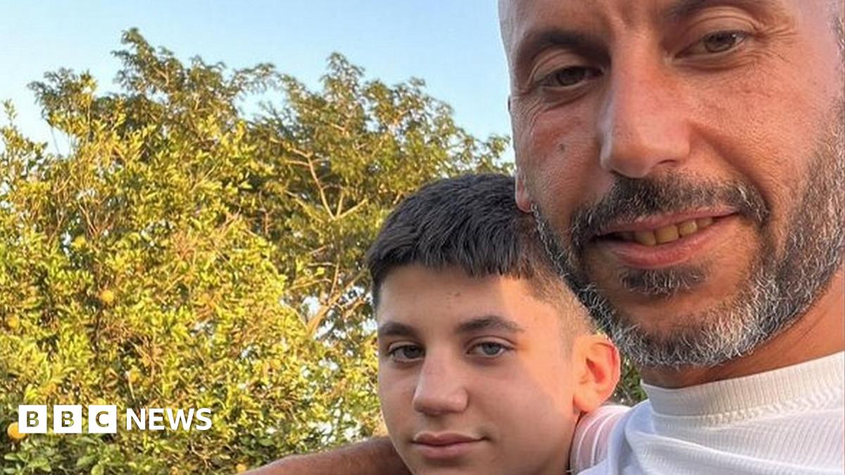 Blackpool family who fled Gaza fear for those left behind - BBC News