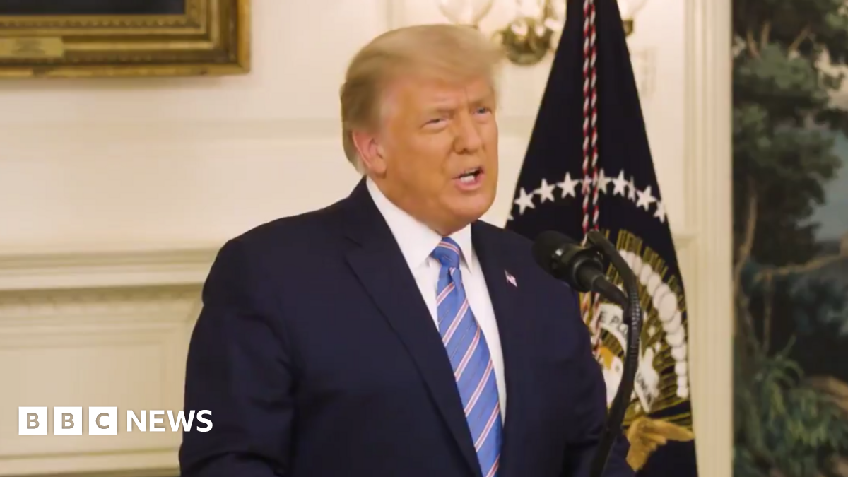 Trump allowed back onto Twitter - BBC News