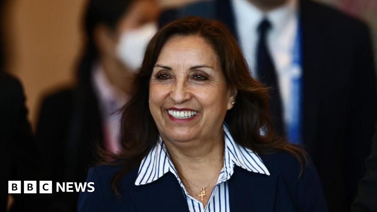 Dina Boluarte: Peru's first female president - BBC News