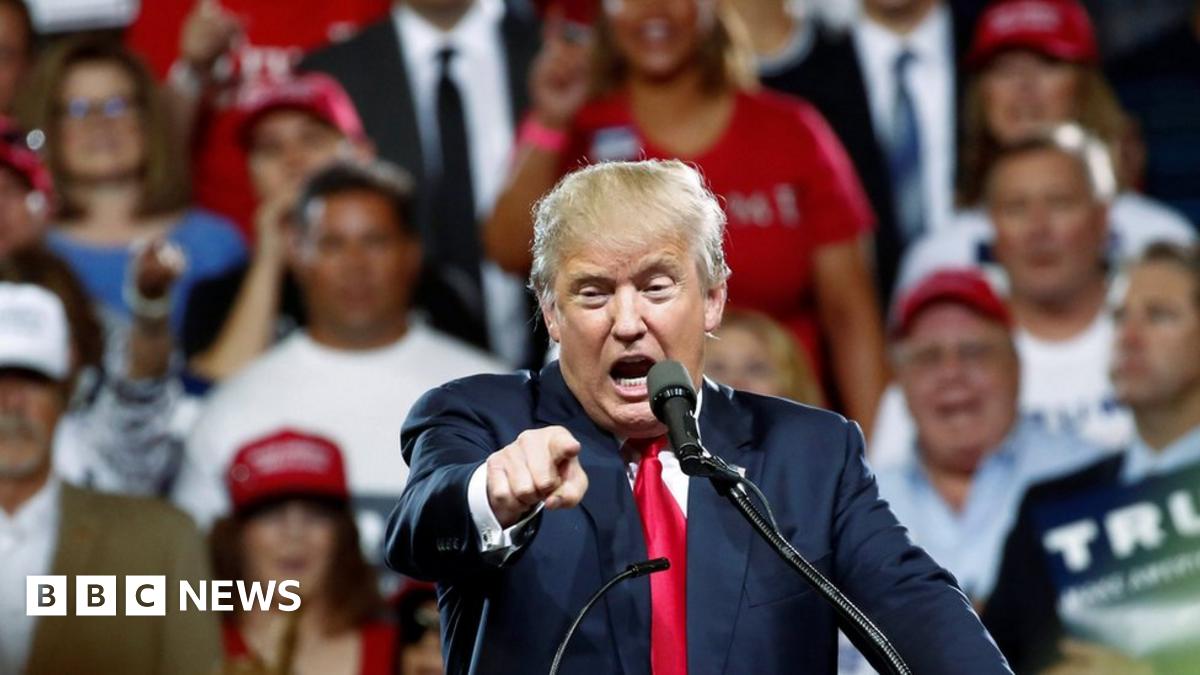 Trump says US should consider profiling against crime - BBC News