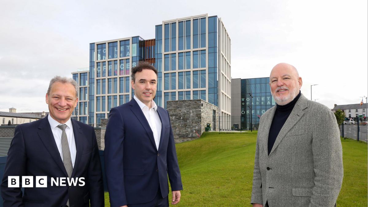 Derry: Alchemy announced as first tenant of Ebrington Plaza - BBC News