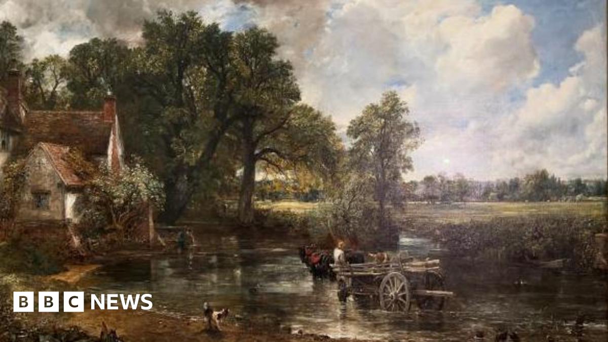 Iconic Constable artwork focus of new exhibition - BBC News
