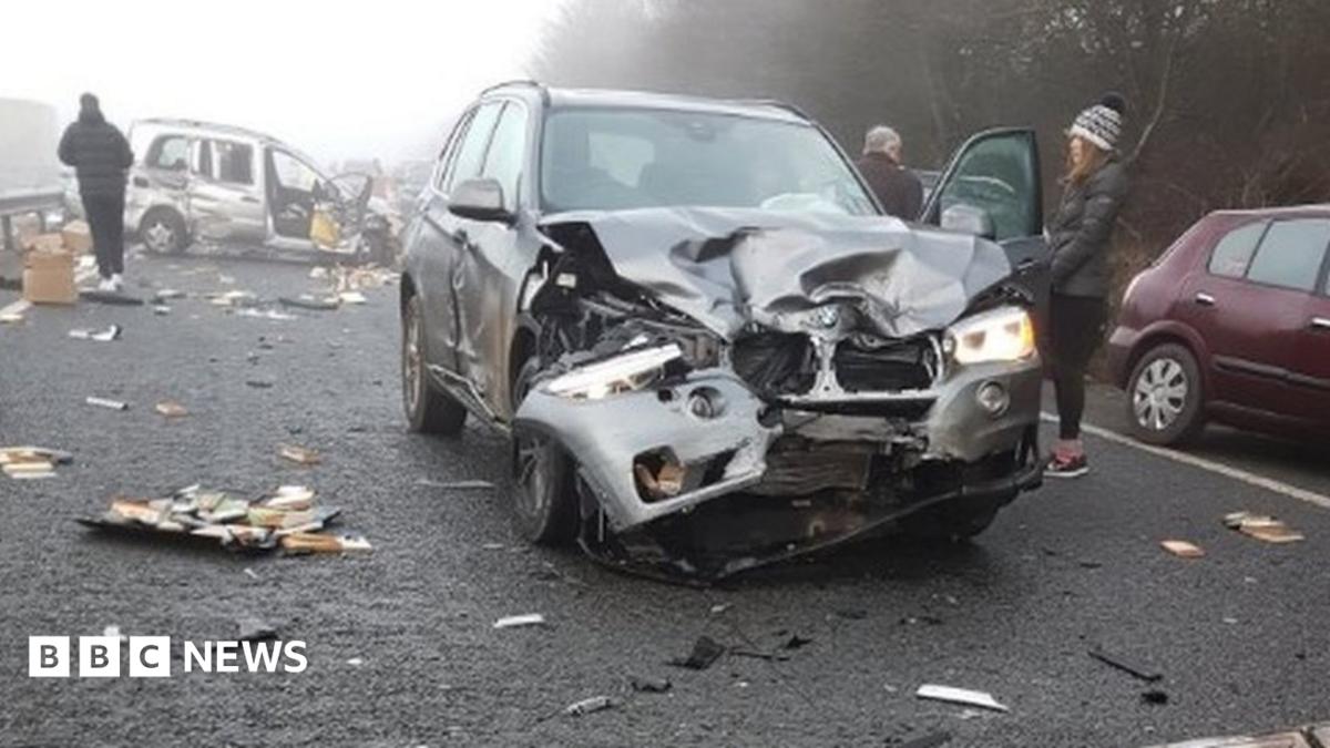 'Awful' conditions caused Oxfordshire fatal 21-car crash - BBC News