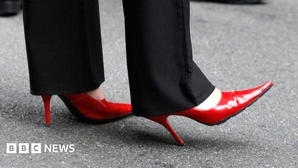 Is it legal to force women to wear high heels at work? - BBC News