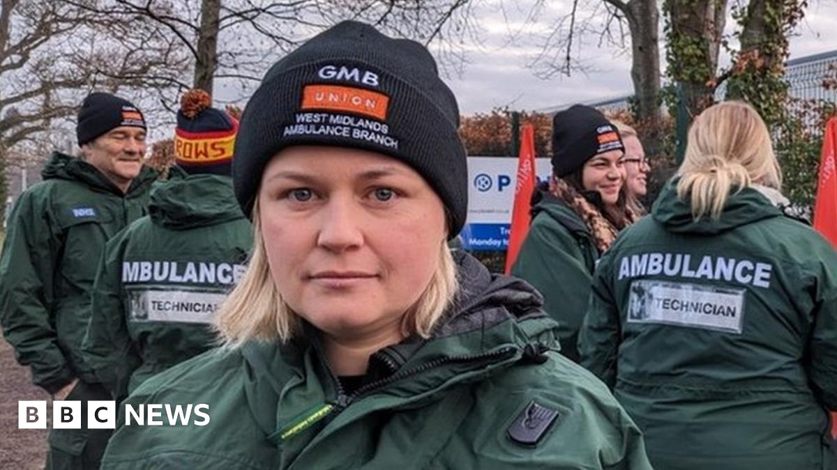 We're missing urgent calls due to hospital waits - paramedic - BBC News