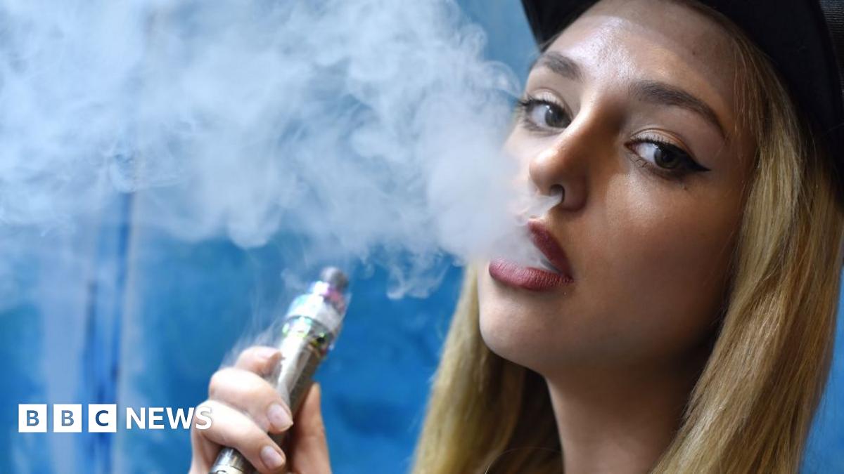 'Massive' increase in young Scots vaping, MSPs told - BBC News