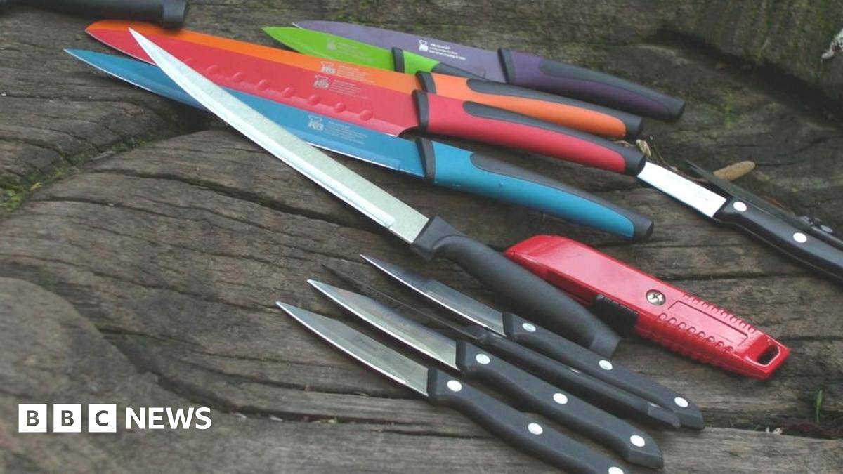 Knife crime: Some Cardiff shops sell blades to underage teens - BBC News