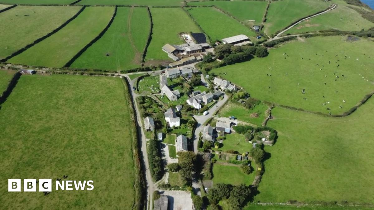 Hamlet of Trevalga 'sells for £16m' after row over lord's will - BBC News