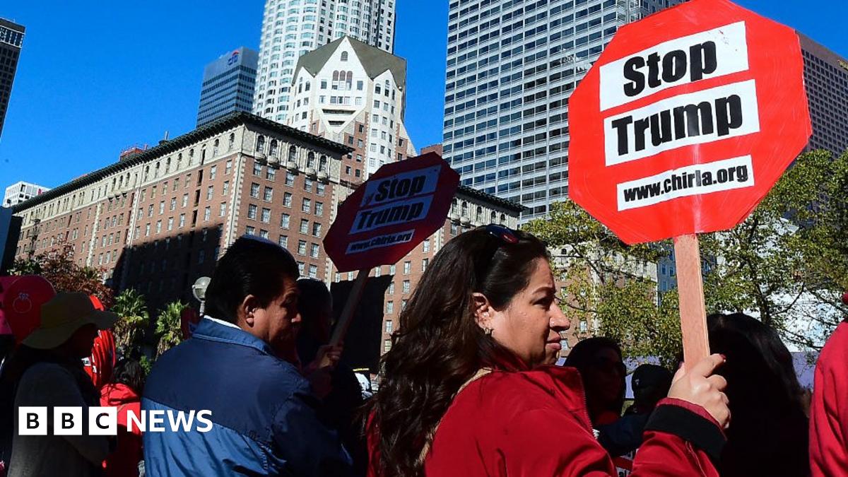 Trump starts a 'sanctuary city' war with liberal America - BBC News