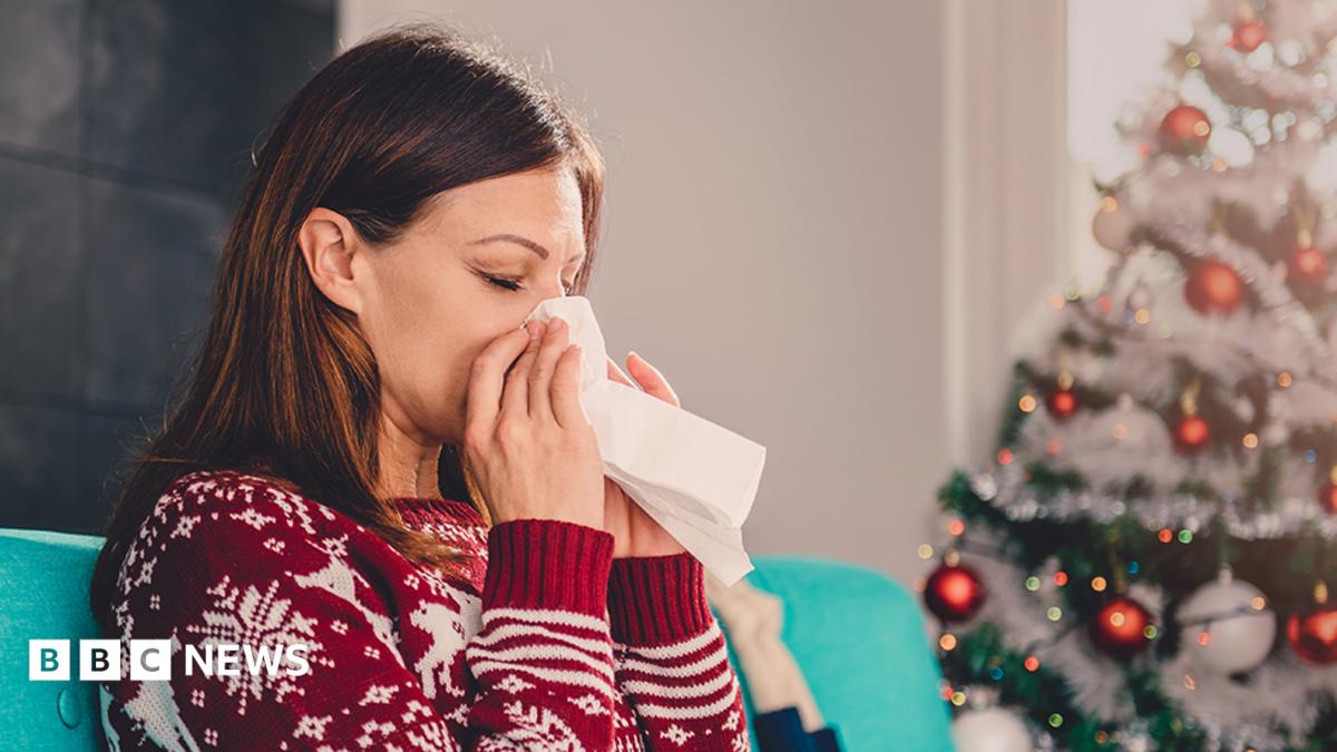 Flu and Covid: People told to avoid mixing at Christmas if unwell - BBC ...