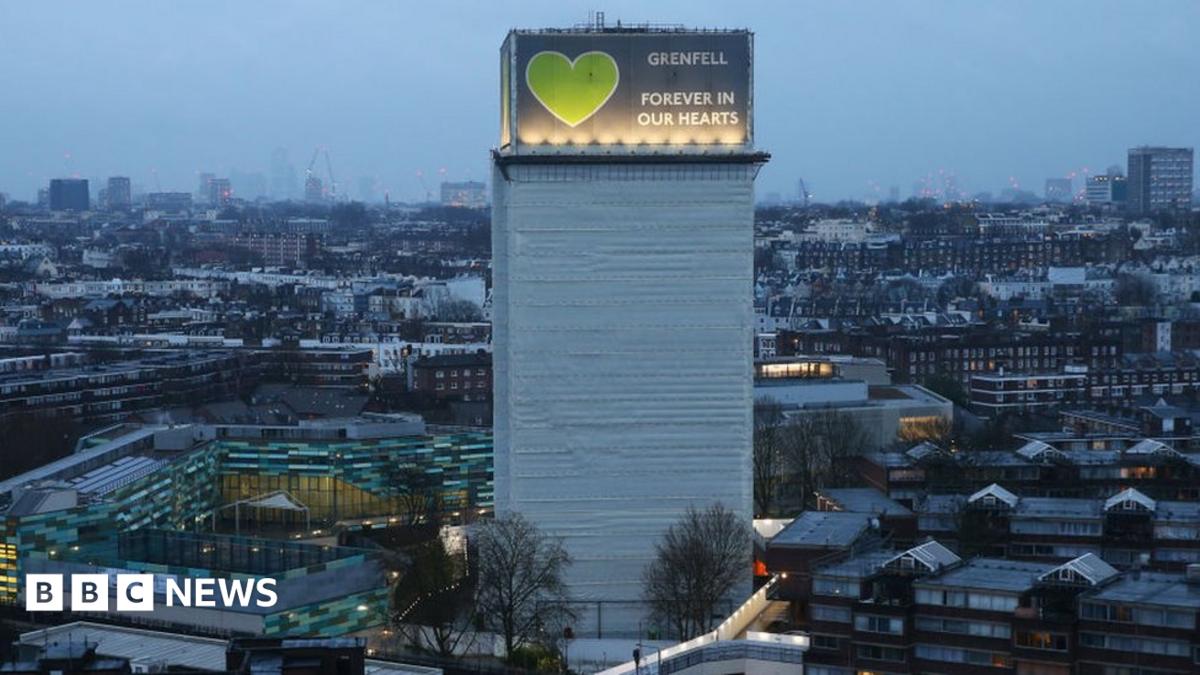 Grenfell: Cladding firm suggested use of cheaper panels - BBC News