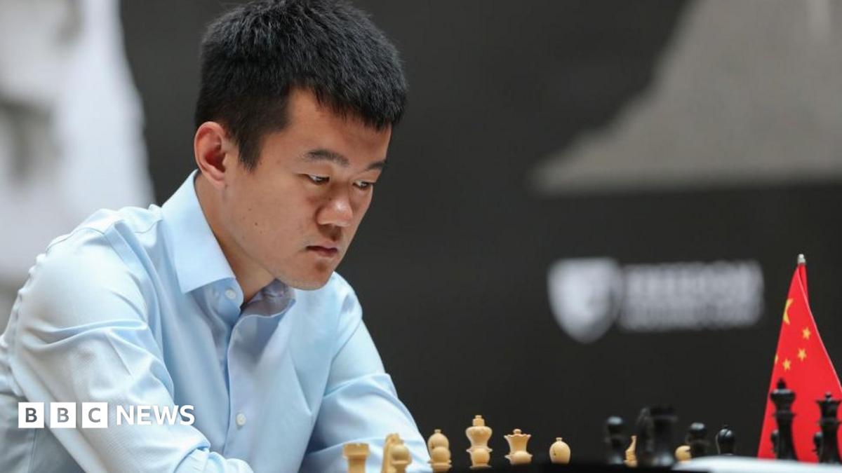 Ding Liren becomes China's first male world chess champion - BBC News