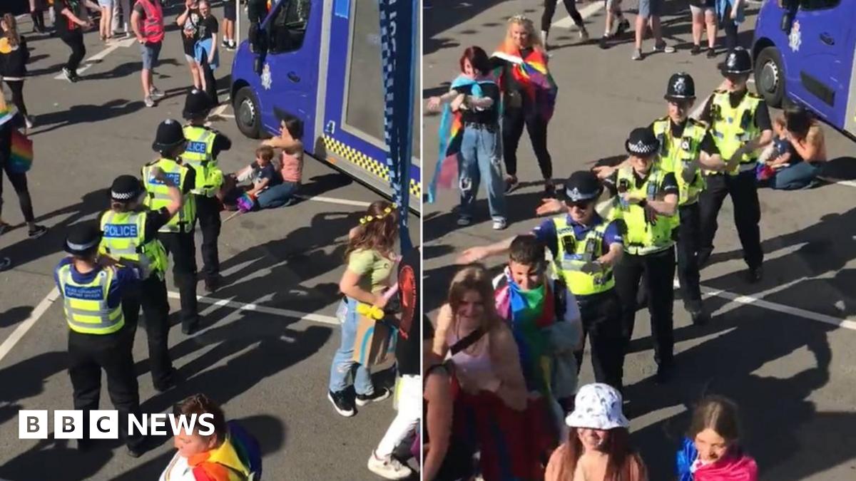 Lincoln: Police chief defends officers dancing Macarena at Pride event ...