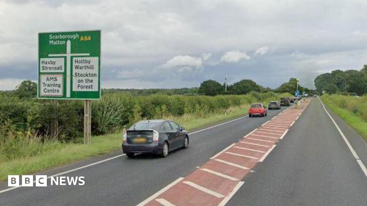 A64 York: Serious crash closes road - BBC News
