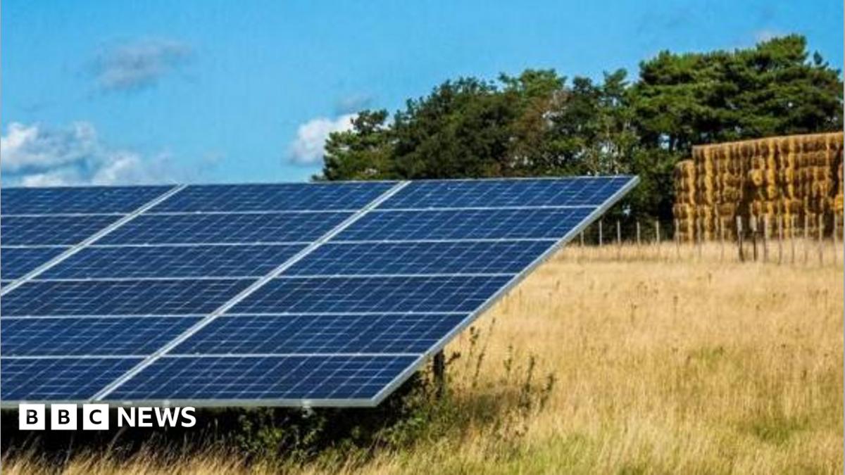 Plans for solar farm near Grantham approved after others rejected - BBC ...