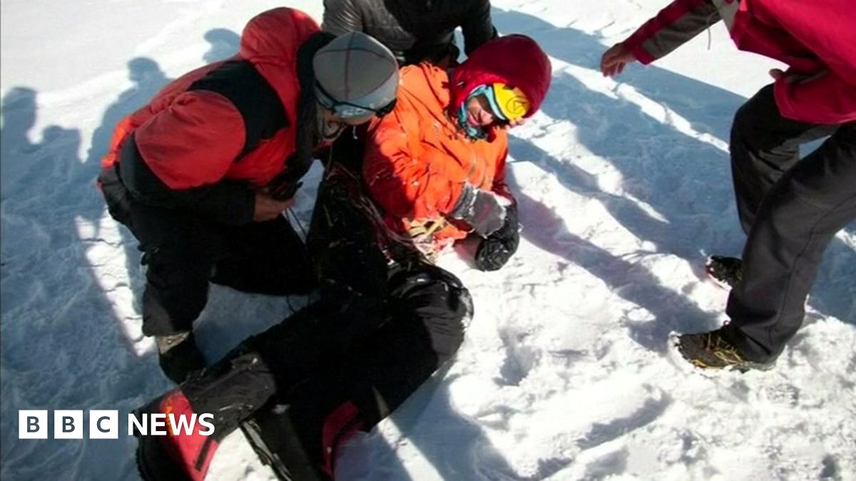 Stranded Russian climber rescued after six-day ordeal in Pakistan - BBC ...