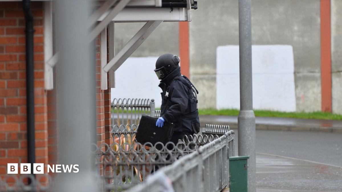 'INLA pipe bombs and ammunition' seized in Belfast - BBC News