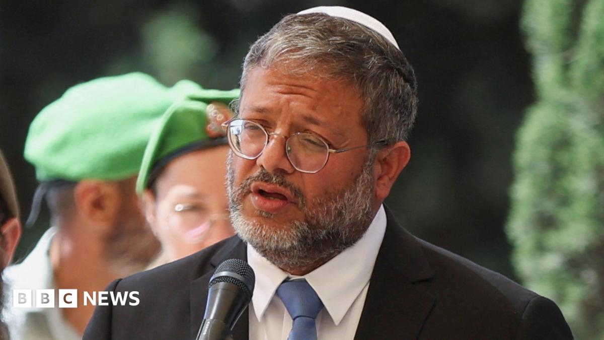 EU cancels Israel event over far-right minister's plan to attend - BBC News