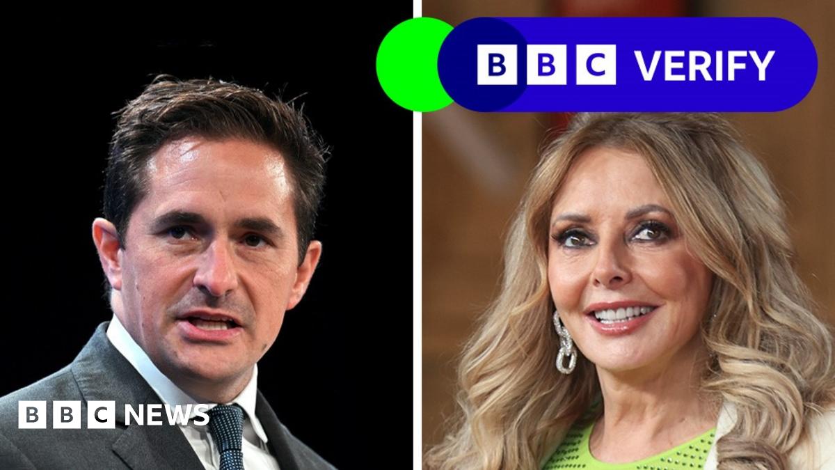 Was minister right in veterans row with Vorderman? - BBC News