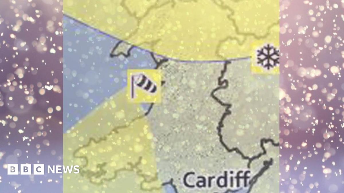 Snow, ice and wind warnings for Wales issued by Met Office - BBC News