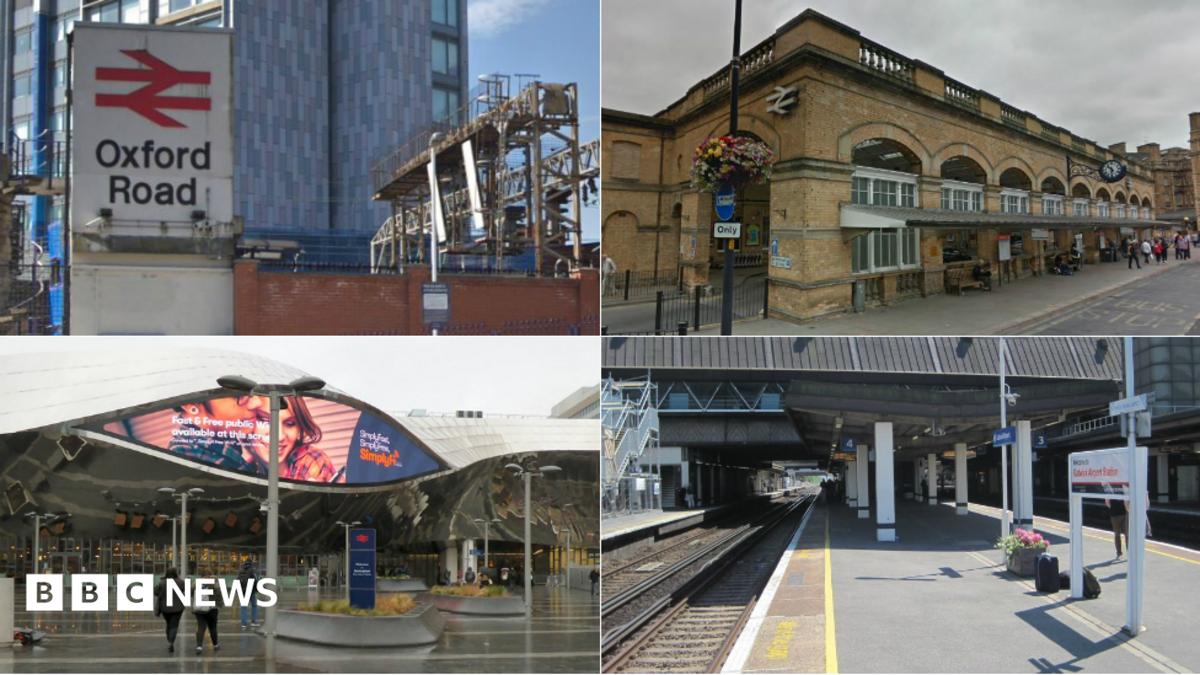 UK's railway stations with most train delays revealed - BBC News
