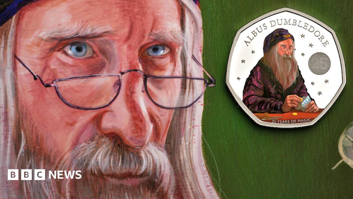 Harry Potter coin collection: Dumbledore 50p first to feature King's ...