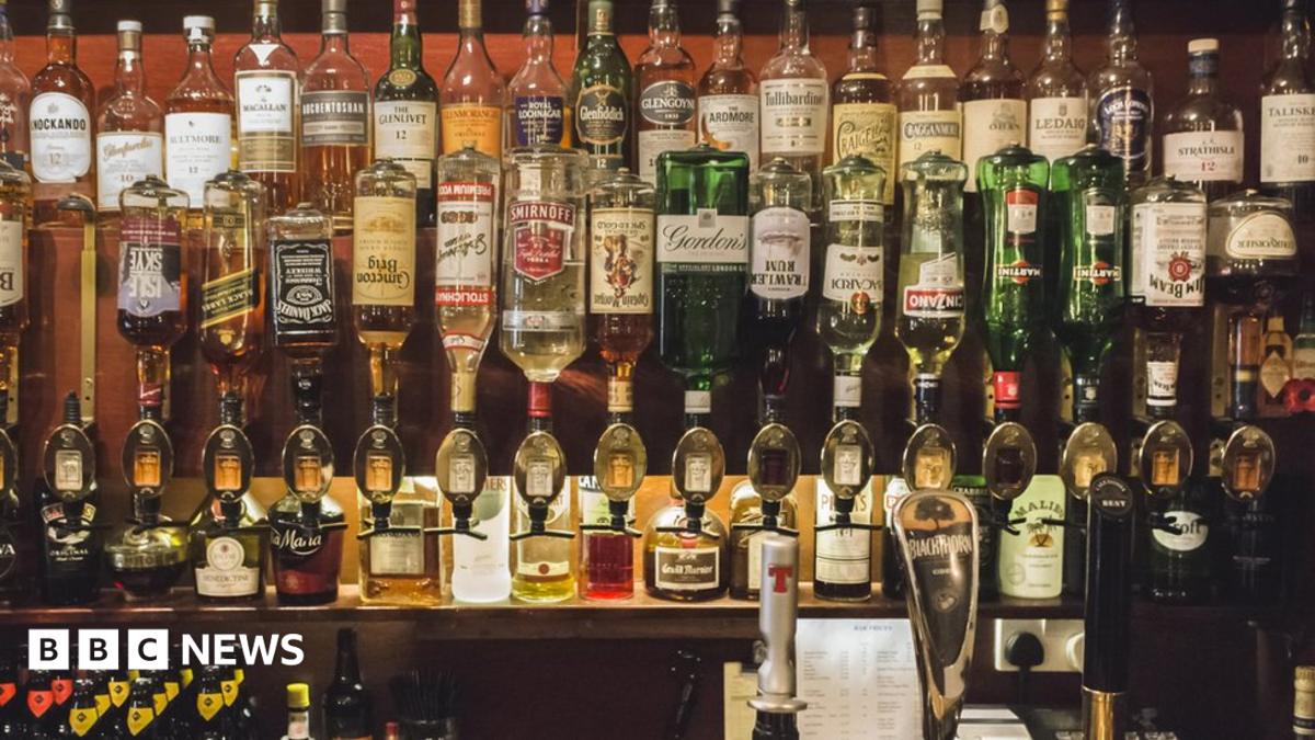 Alcohol-related deaths in Wales reached record high in 2021 - BBC News