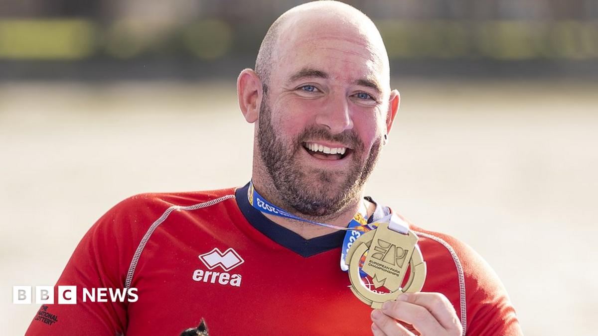 Nathan Macqueen's journey to double Para archery gold - BBC News