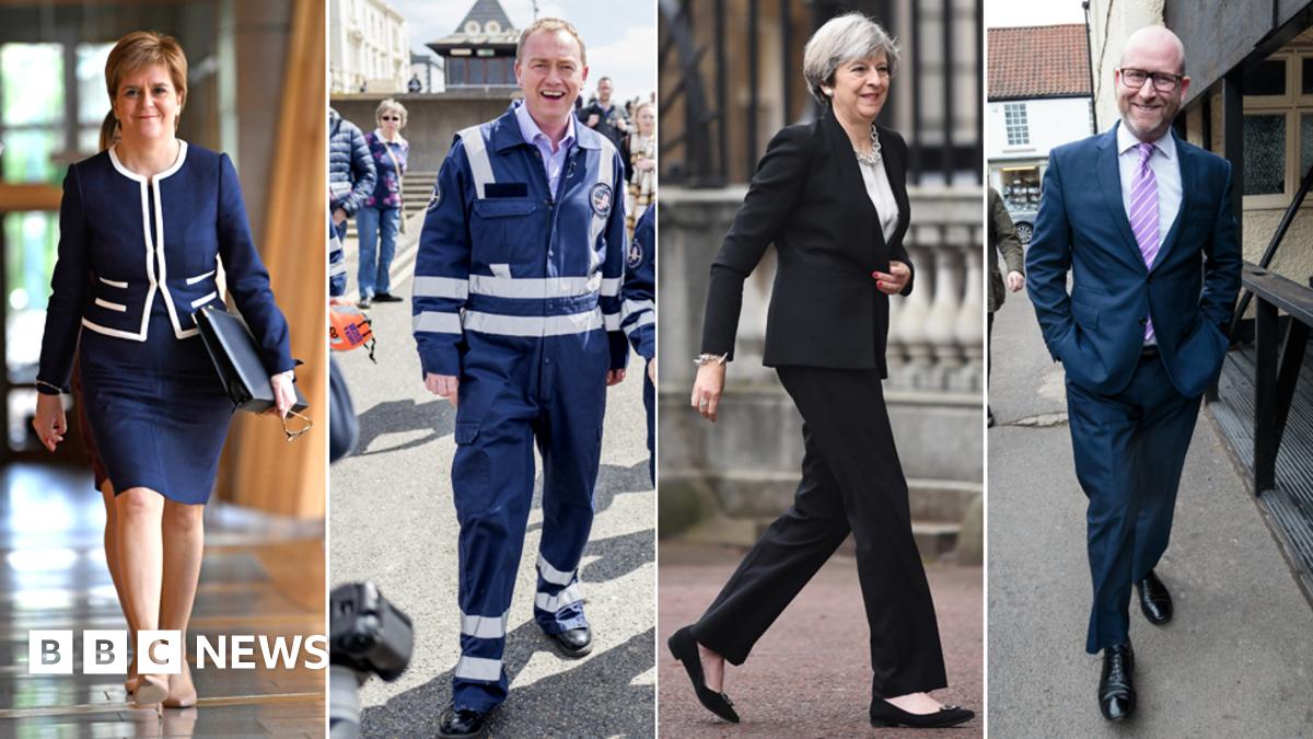 General election 2017: Politicians' clothes on the campaign trail - BBC ...
