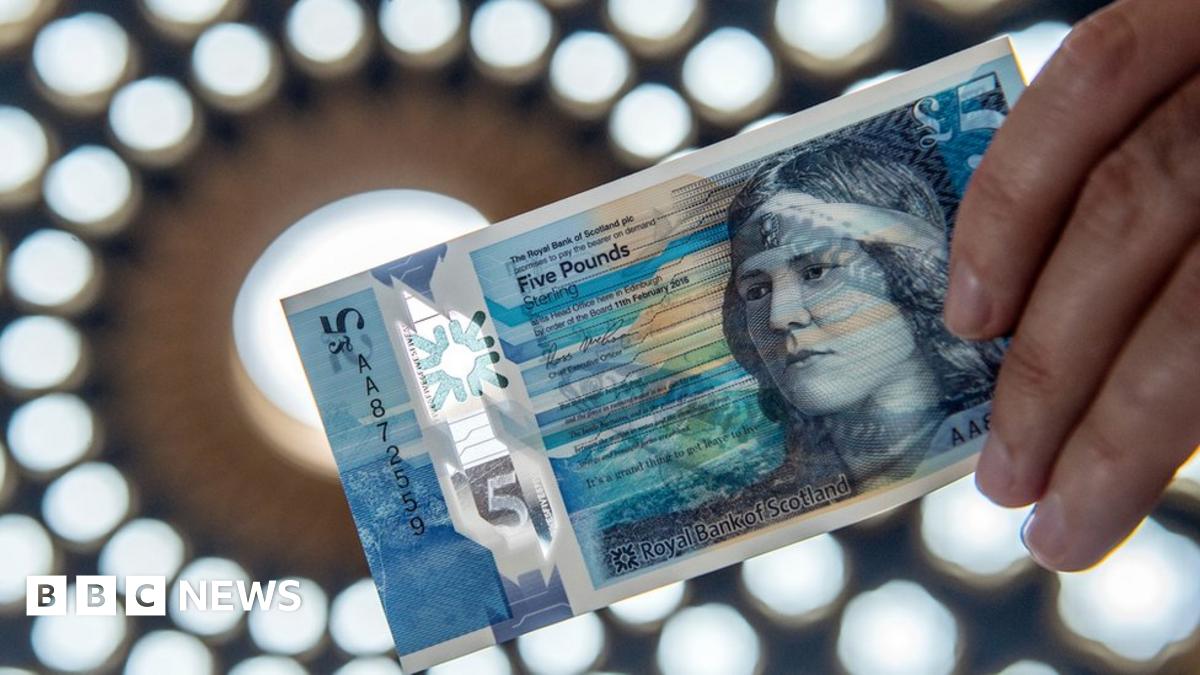 First RBS plastic banknotes enter circulation - BBC News