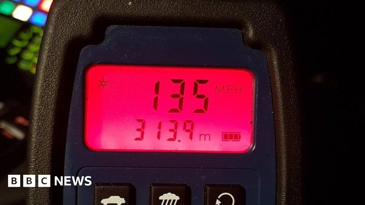 BMW driver clocked at 135mph on A41 in Hertfordshire - BBC News
