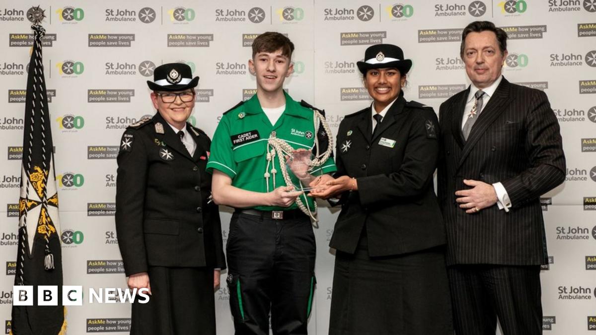 Cadet of the year: 'I want to break the stigma of teenagers' - BBC News