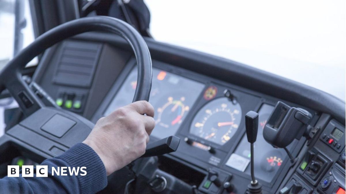Is it unusual to see older bus drivers on the road? - BBC News