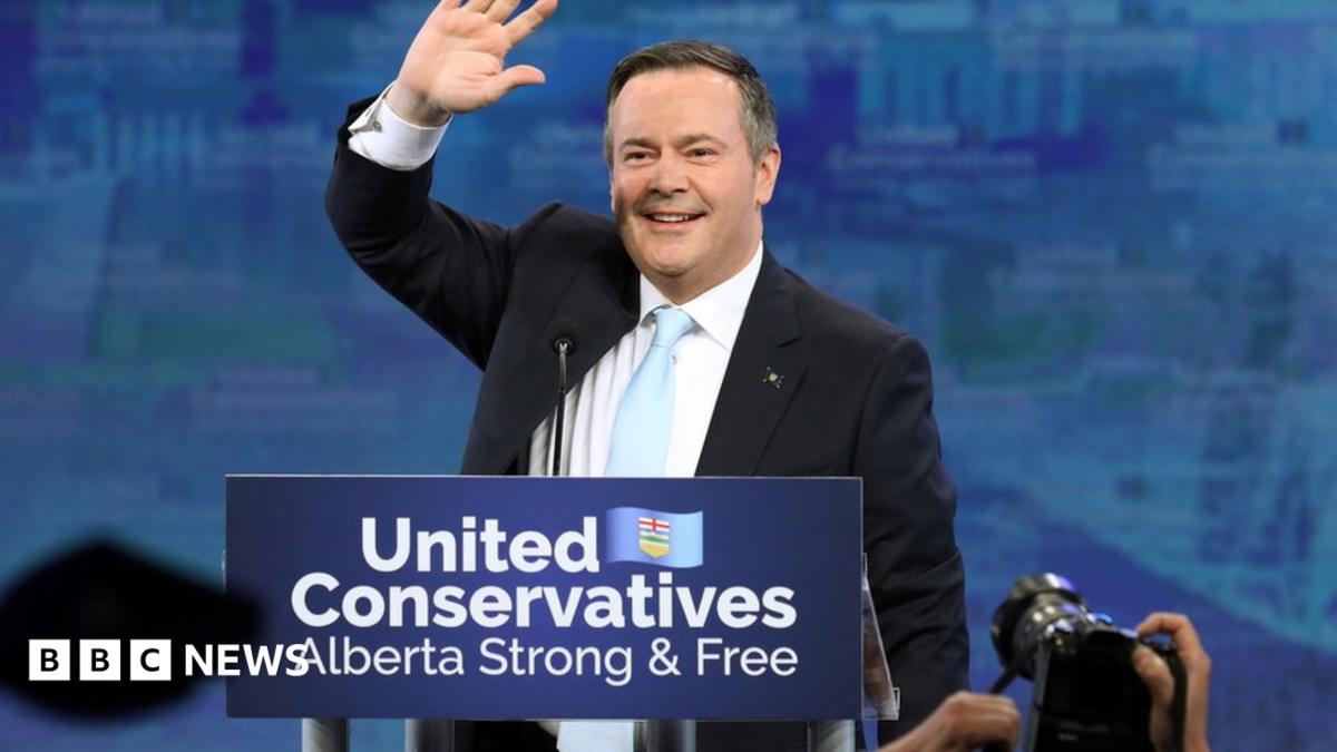 Alberta election: UCP wins majority victory over NDP - BBC News