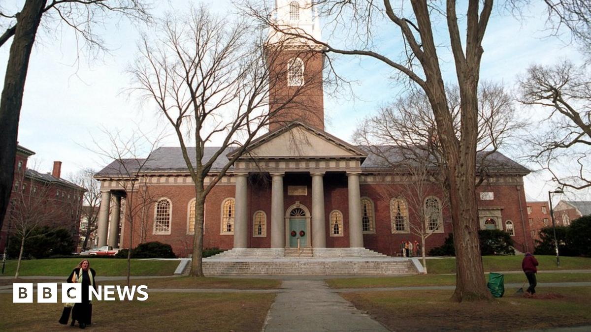Harvard bars students for posting 'obscene memes' - BBC News