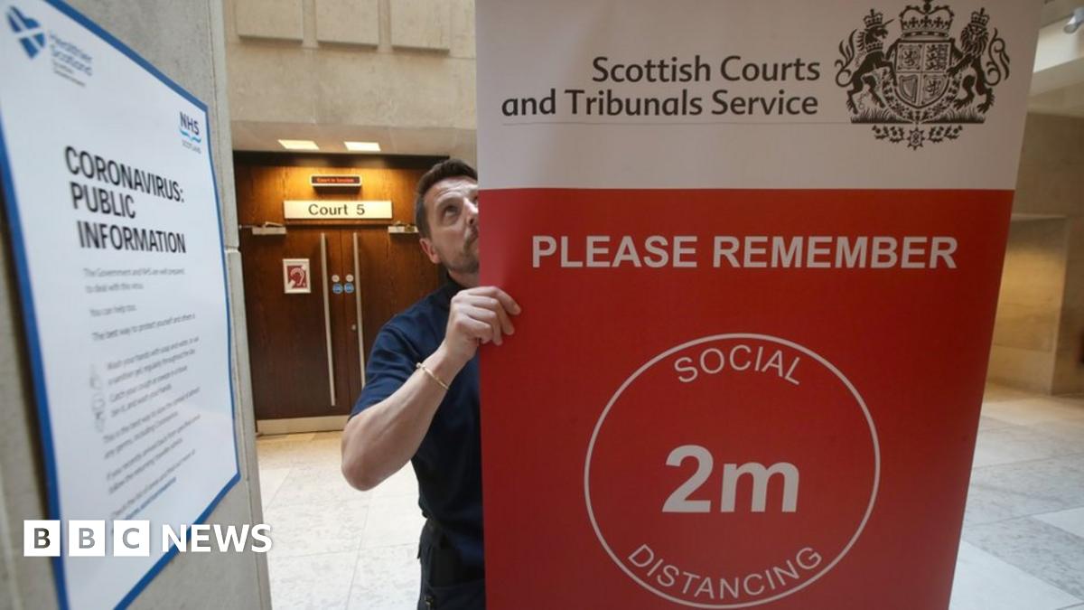 Coronavirus: Courtroom backlog 'could take years to clear' - BBC News