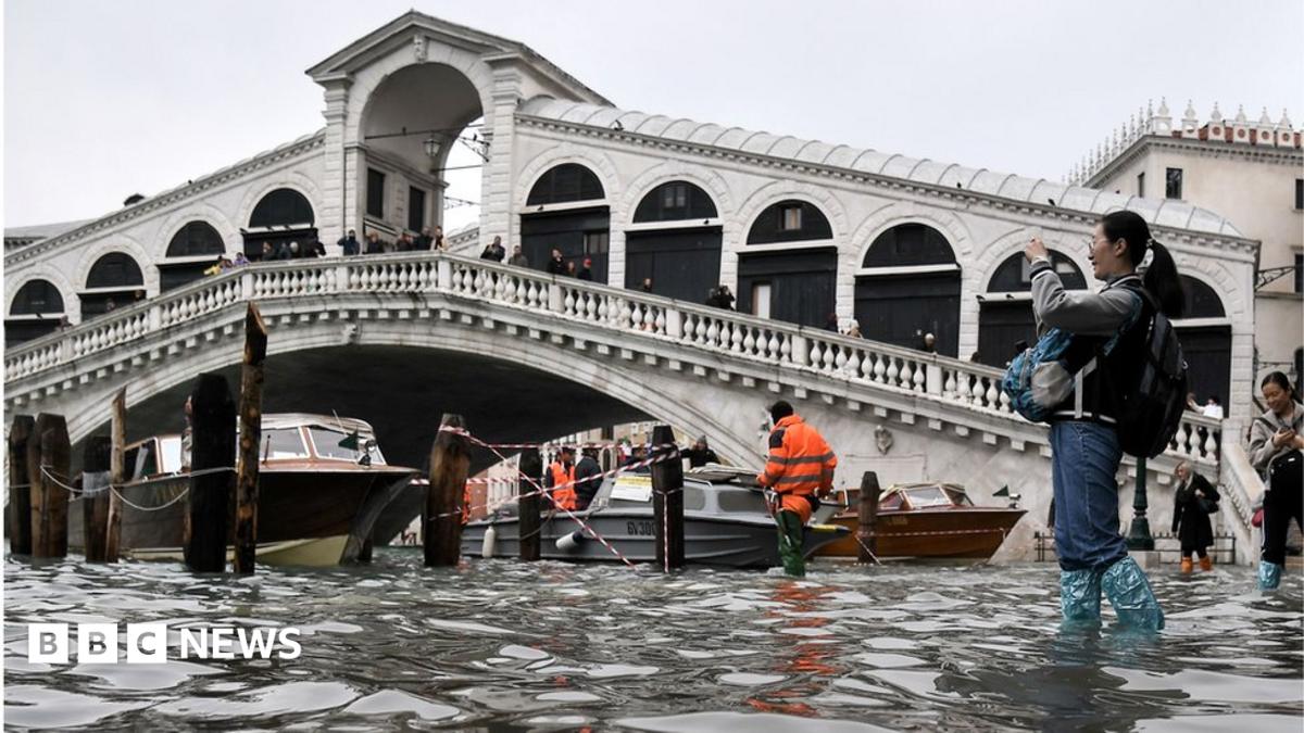 Venice floods: Climate change behind highest tide in 50 years, says ...
